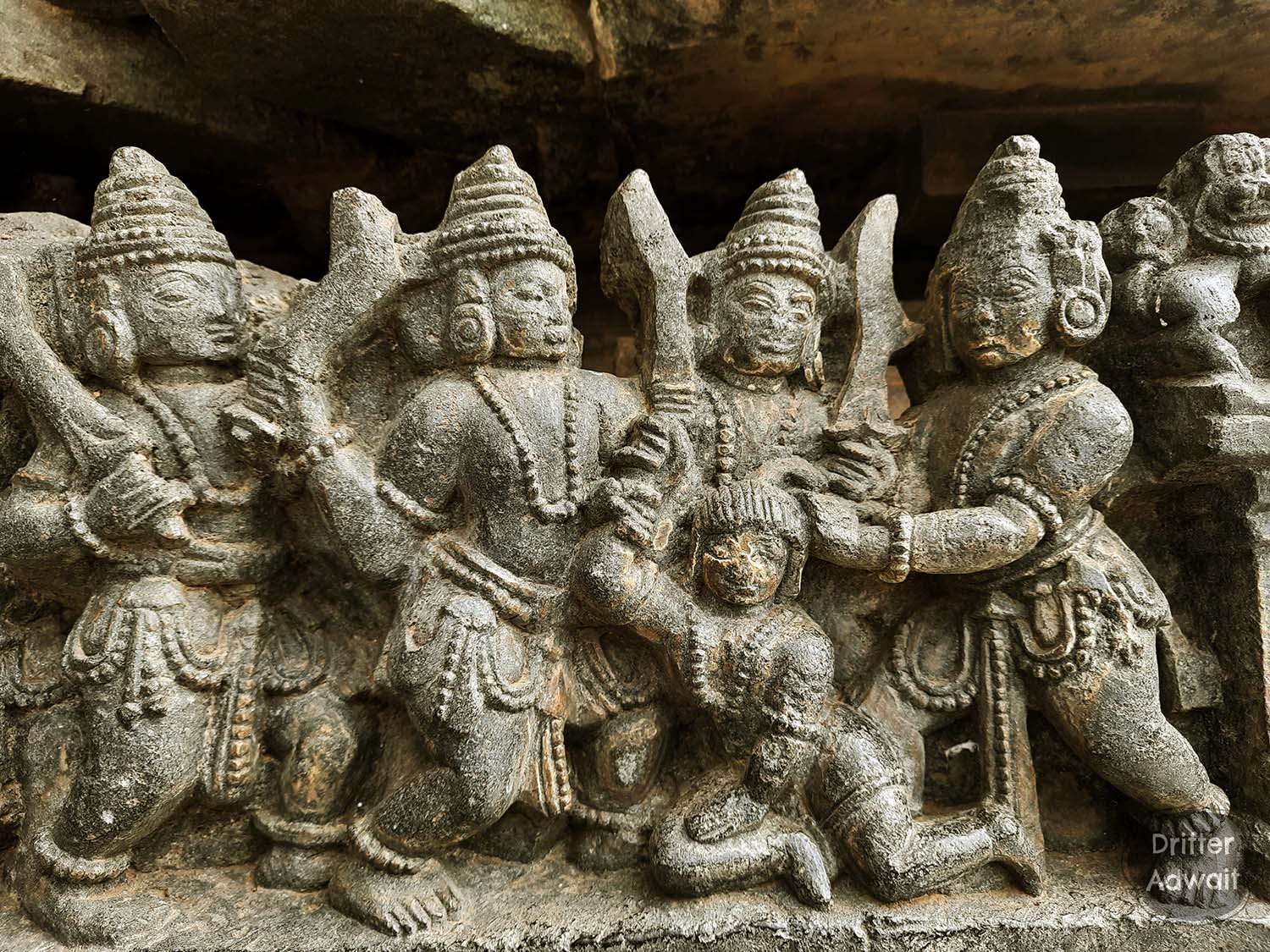 Abhimanyu's Valor: The Chakravyuva Through Temple Sculptures